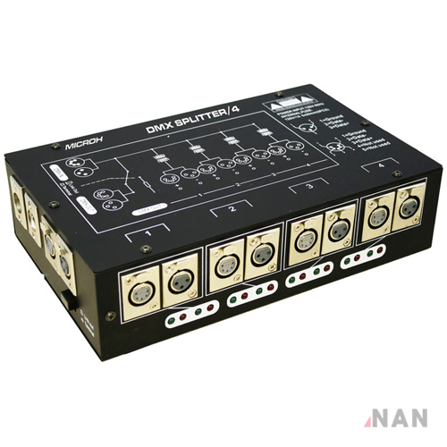 Inchiriere Splitter DMX - 4 out - NAN Events